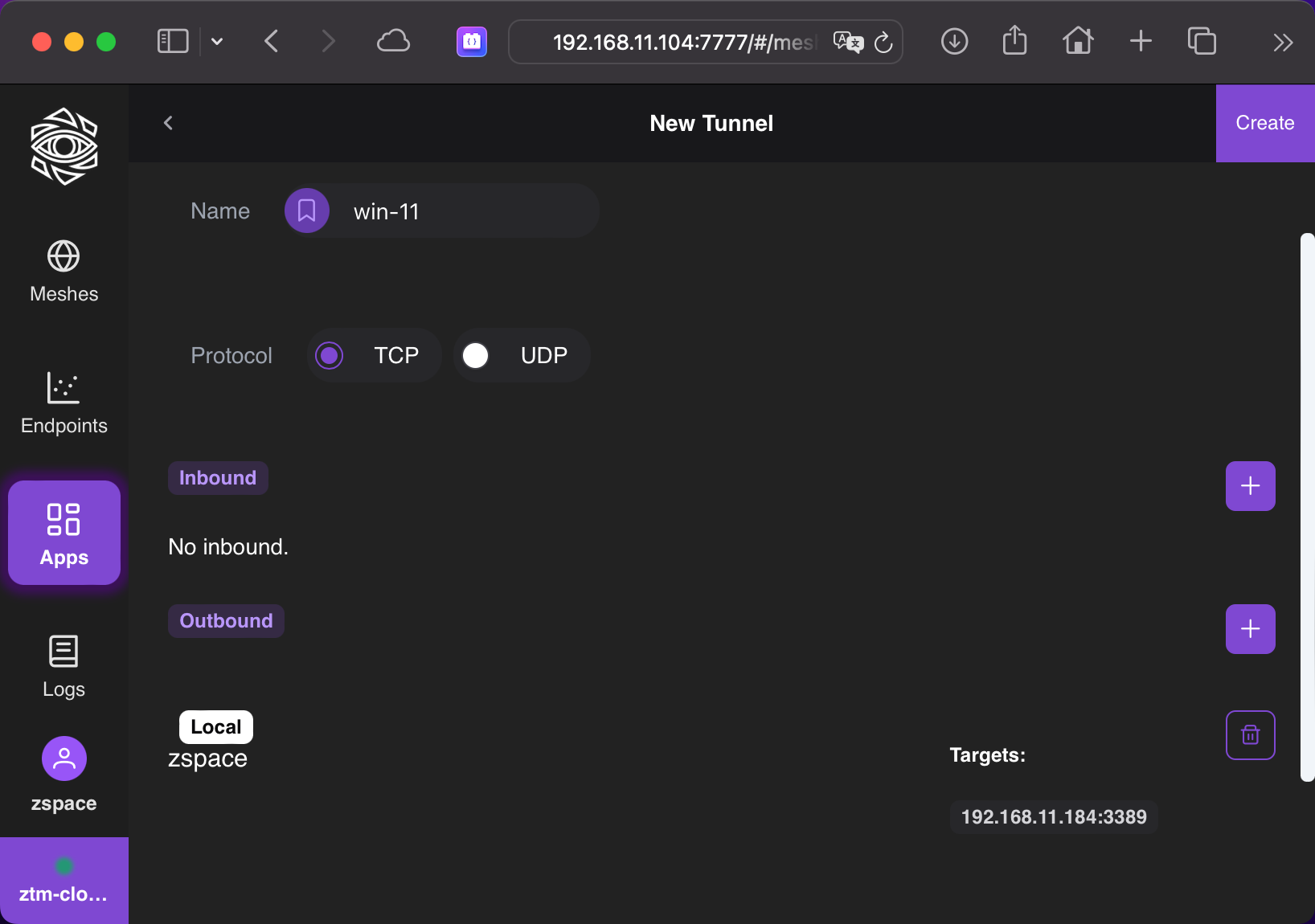 使用 ZTM 增强极空间 NAS 的远程访问能力